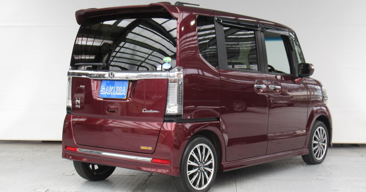 H28 N-BOXカスタム660 GターボSSパッケージ | 中古車情報 | 市川で中古車のことなら株式会社サクマオート