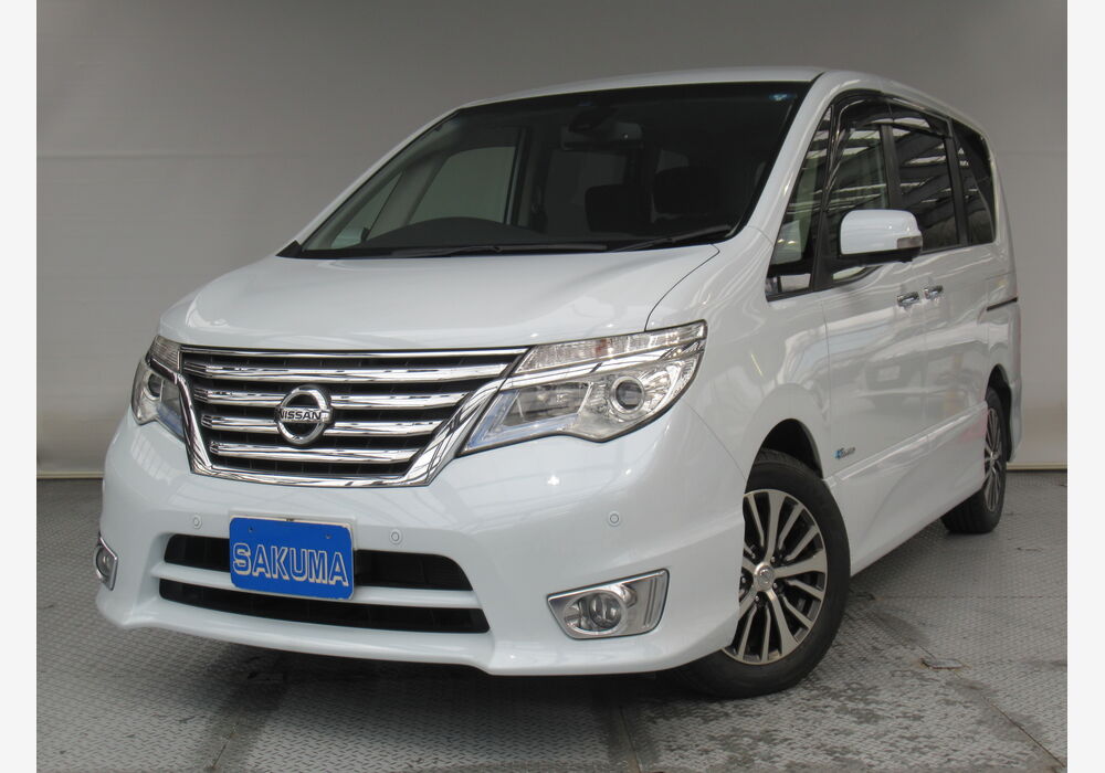 H26 セレナ2.0 ハイウェイスターG S-HYBRID | 中古車情報 | 市川で中古車のことなら株式会社サクマオート