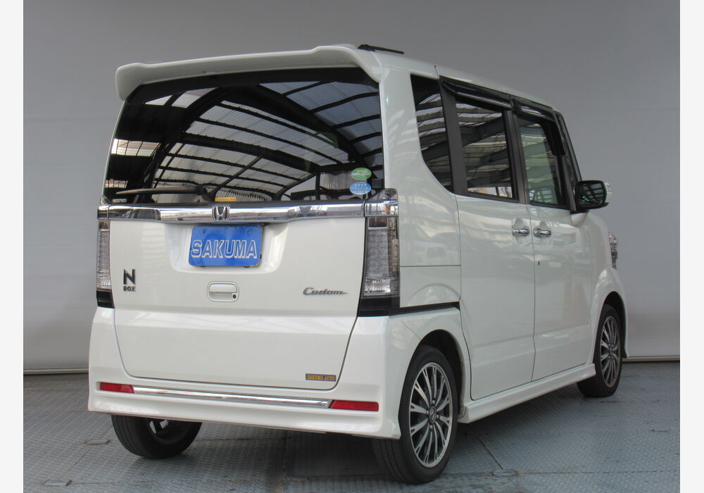 H28 N-BOXカスタム0.66 G ターボLパッケージ | 中古車情報 | 市川で中古車のことなら株式会社サクマオート
